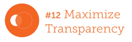 Quality Design Principle #12: Maximize Transparency – LearningEdge